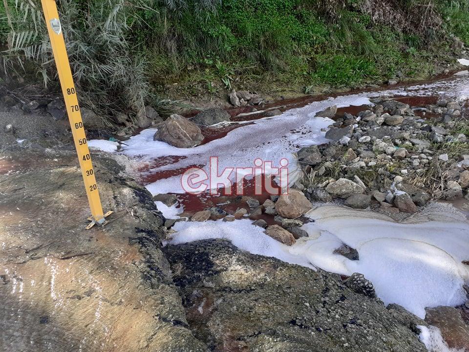 Ηράκλειο: Ποιός μόλυνε τον Γεροπόταμο με αίμα; - Αναζητούνται ευθύνες ...