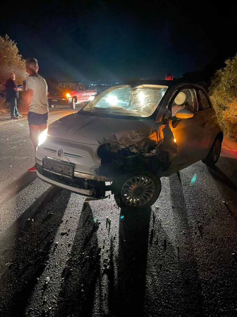 Τροχαίο ατύχημα με τραυματίες στη Μεσαρά (εικόνες) | ekriti.gr