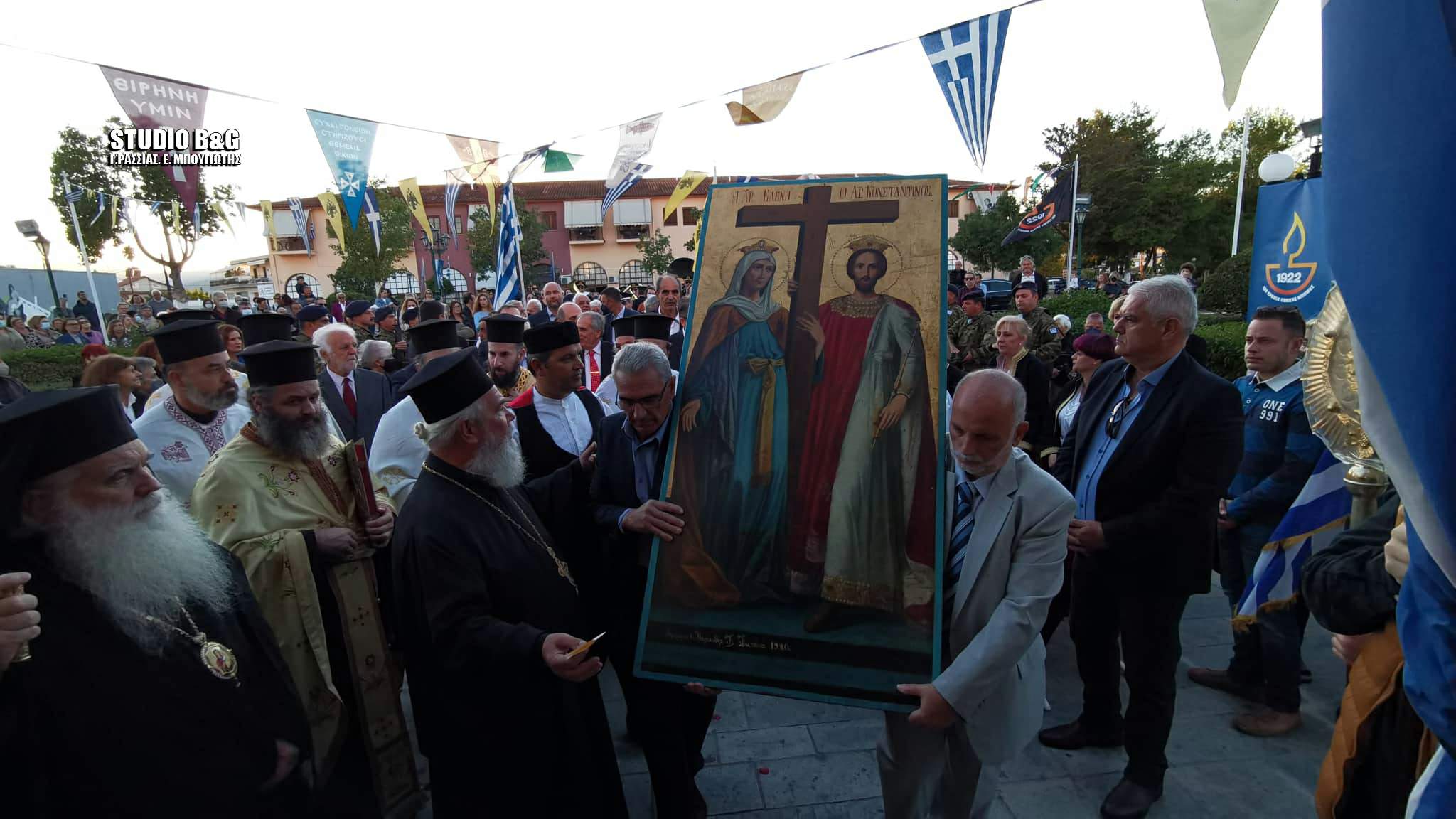Πολεμικό Ναυτικό: Δώρισε στην Νέα Κίο την ιστορική εικόνα των Αγ ...
