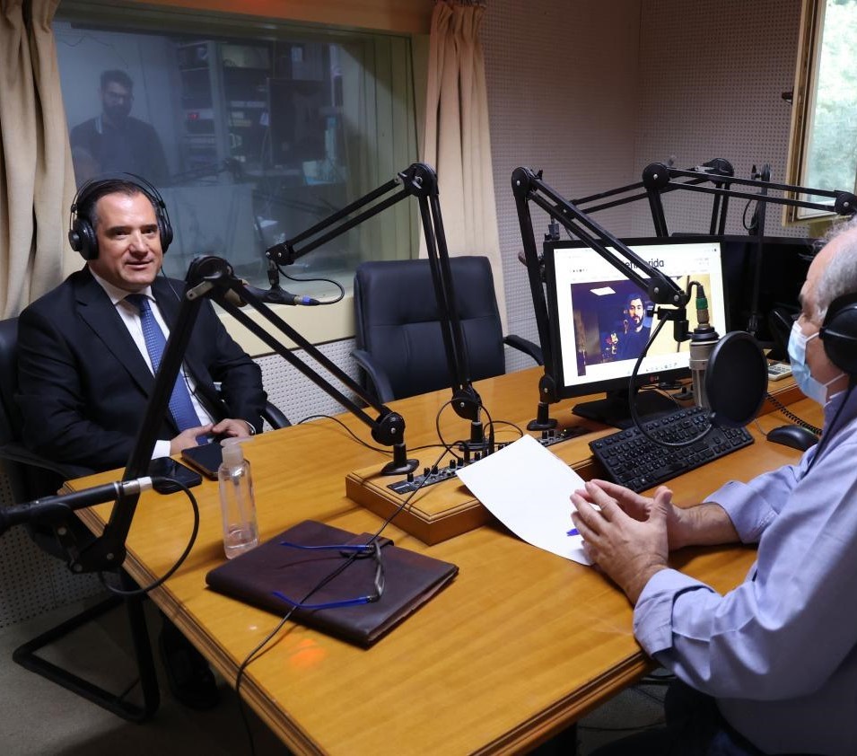 Άδωνις Γεωργιάδης στο Ράδιο Κρήτη: Δεσμεύομαι να βρω λύση στο πρόβλημα ...