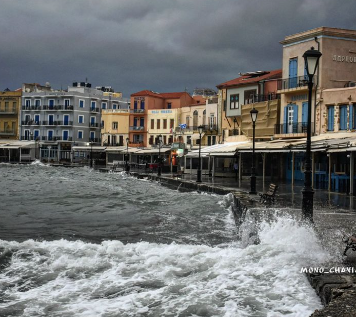 Φουρτούνα στα Χανιά (φωτο) | ekriti.gr