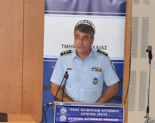 Ηράκλειο: Ο Αστυνομικός Διευθυντής και η δέσμευση για τις επιθέσεις με ...