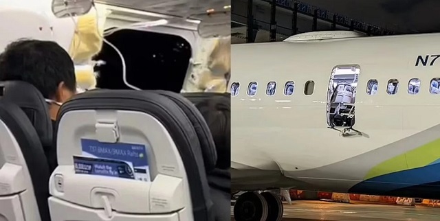 Τρόμος σε πτήση της Alaska Airlines: Αποκολλήθηκε παράθυρο στον αέρα ...