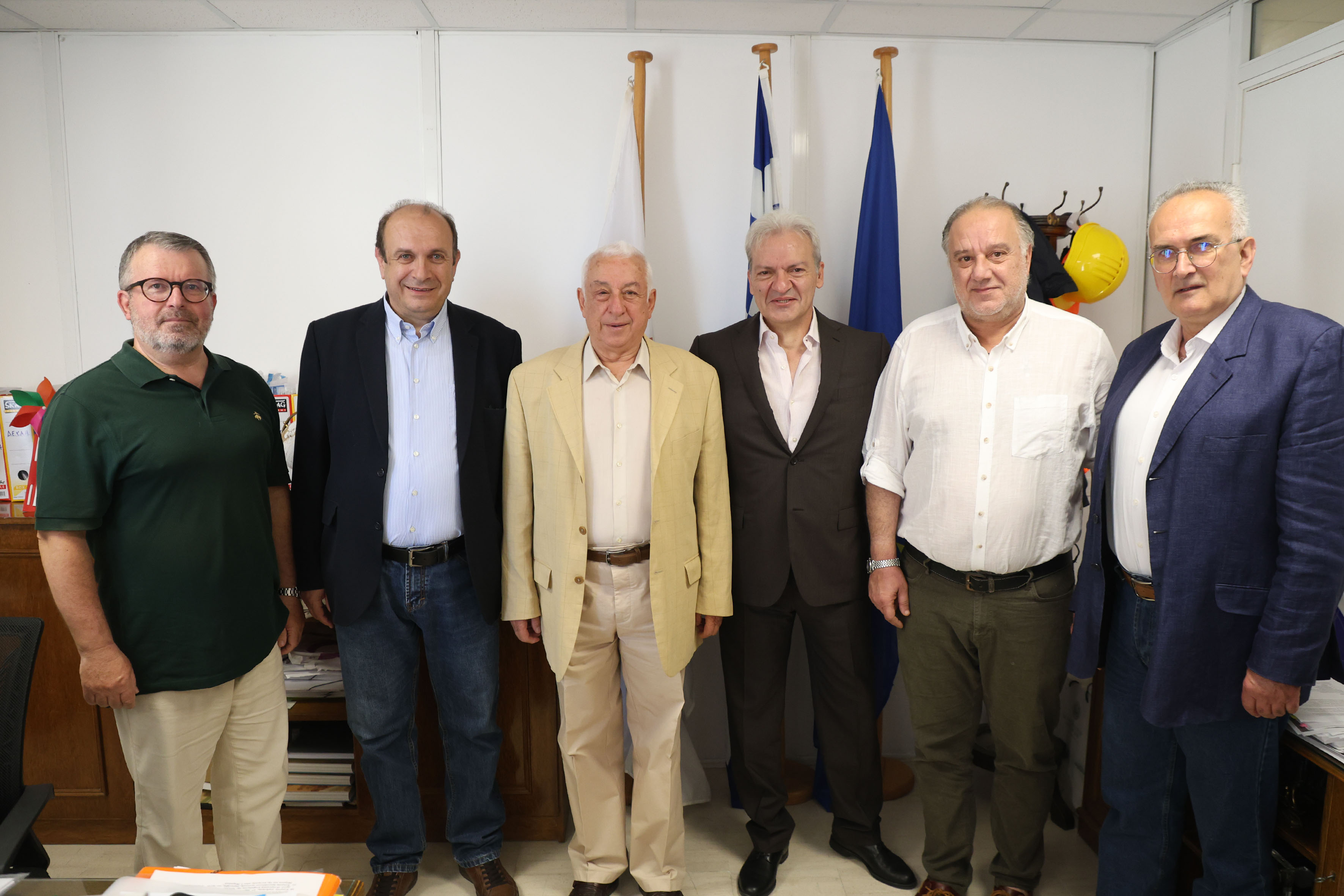 Αλέξης Καλοκαιρινός: Συναντήθηκε με τις διοικήσεις της Ε.Σ.Η.Ε.Π.Η.Ν ...