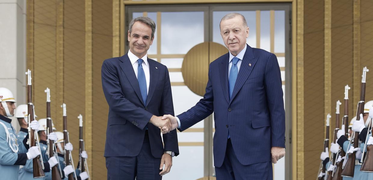Μητσοτάκης – Ερντογάν: Εποικοδομητικό κλίμα αλλά και ανοιχτές διαφωνίες ...
