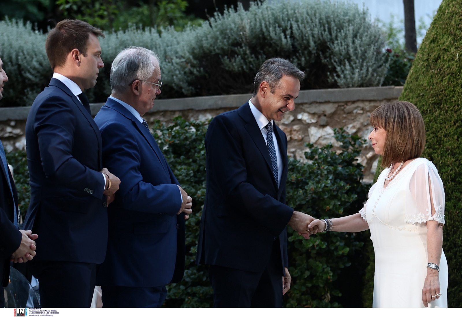 Η δεξίωση στο Προεδρικό για τα 50 χρόνια από την αποκατάσταση της ...