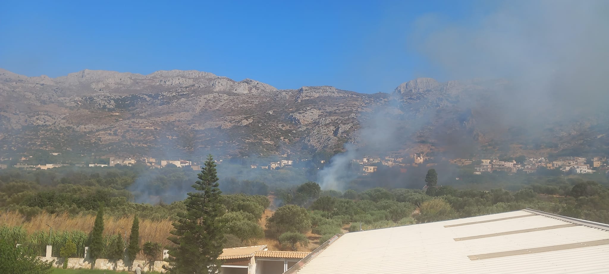 Κρήτη: Πρόλαβαν τα χειρότερα στην μεγάλη πυρκαγιά - Δείτε φωτογραφίες ...