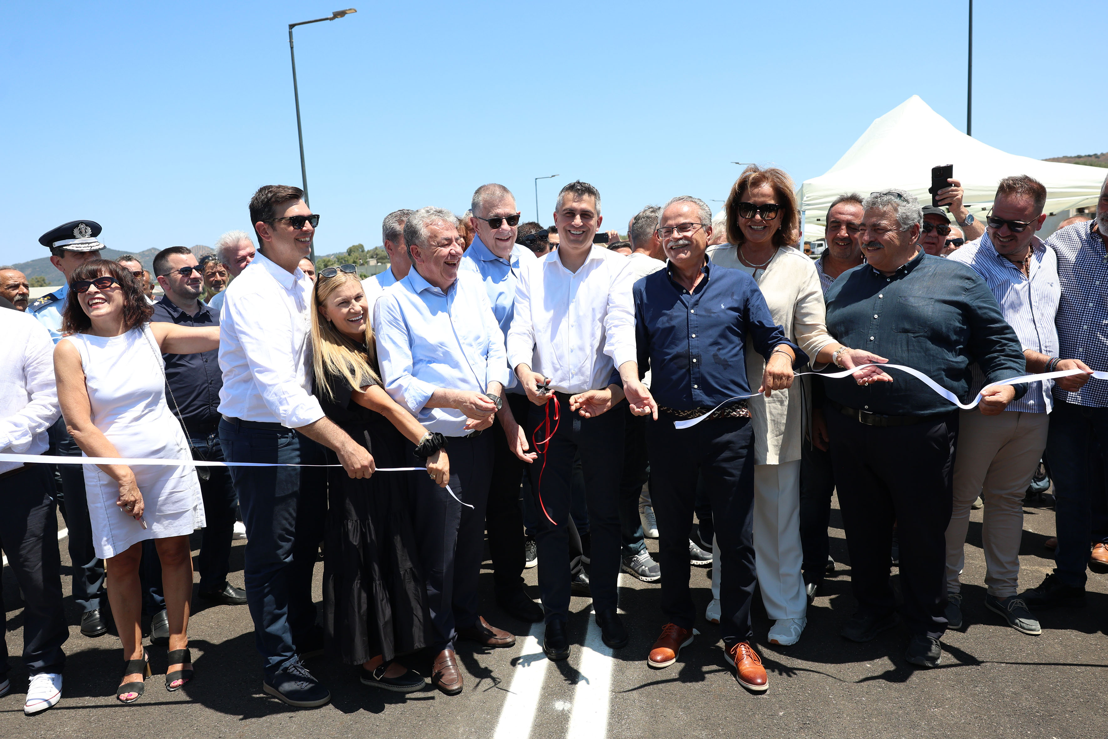 Χανιά: Εγκαινιάστηκε η νέα γέφυρα του Κερίτη - Στην κυκλοφορία δόθηκε ο ...