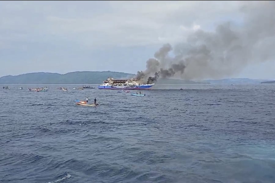 Τραγωδία στην Ινδονησία: Τουλάχιστον πέντε νεκροί από φωτιά σε πλοίο ...