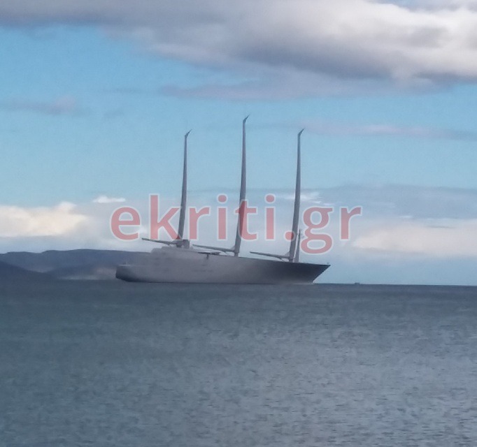 Το θηριώδες γιοτ των 430 εκατ. ευρώ, ήρθε στην Κρήτη (φωτογραφίες ...