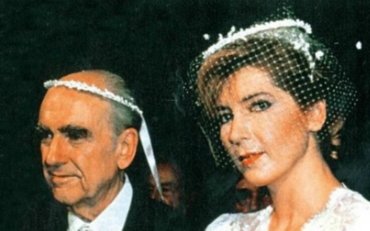 Ο ιστορικός γάμος του Ανδρέα Παπανδρέου και της Δήμητρας Λιάνη (βίντεο ...
