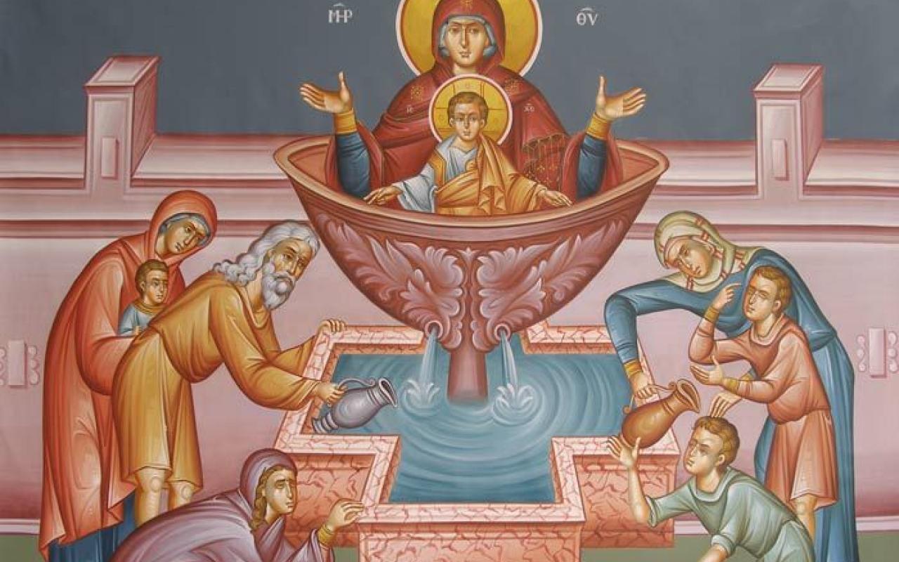 Ζωοδόχος Πηγή Γουβών: Η ιστορία ενός μεγαλοπρεπούς τρίκλιτου βυζαντινού ...