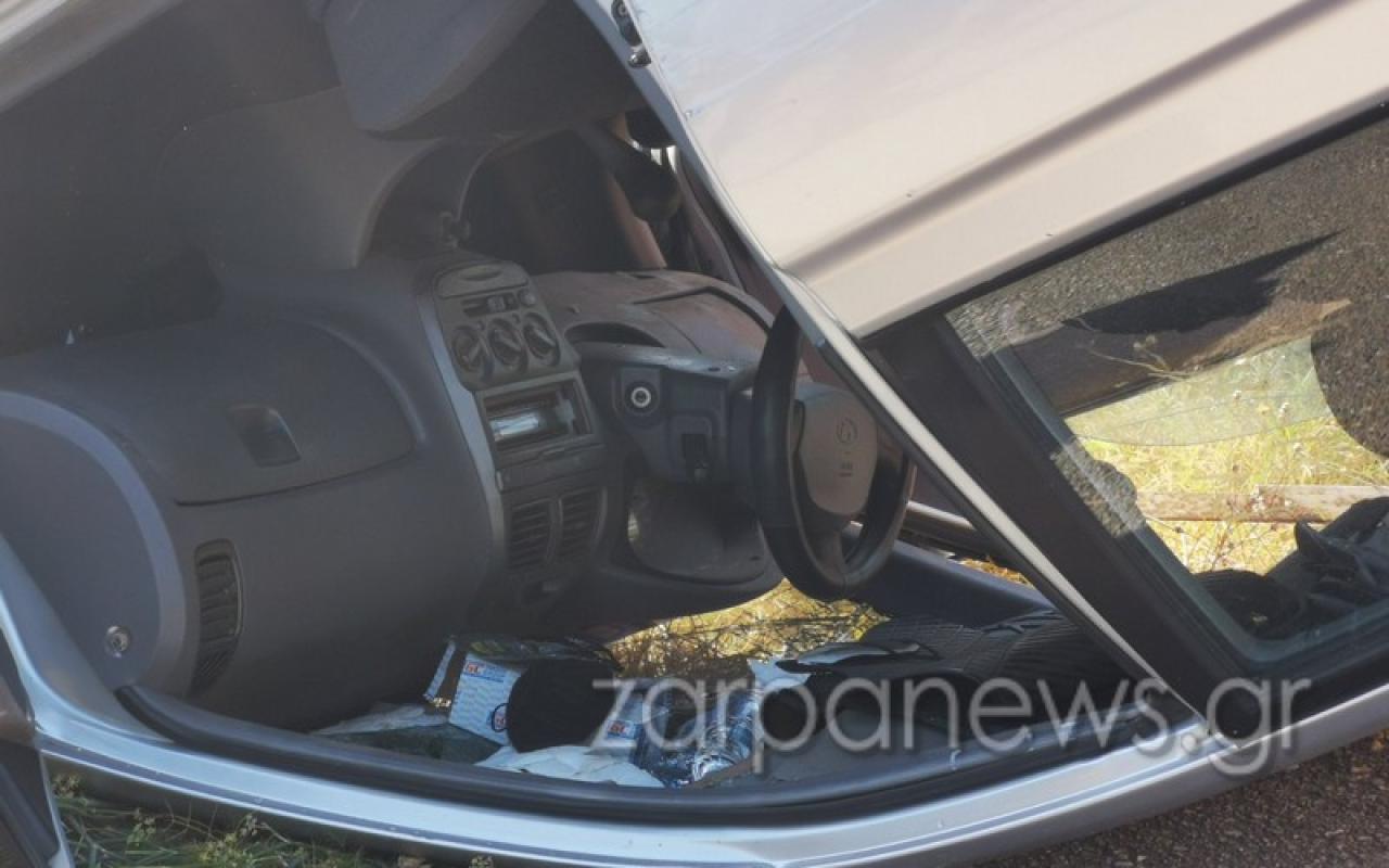 Κρήτη: Σοβαρό τροχαίο με εγκλωβισμό - Δείτε φωτογραφίες | ekriti.gr