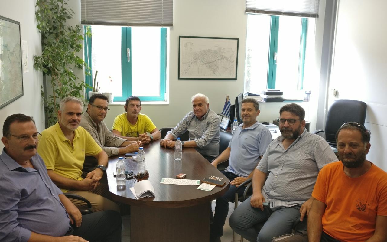 «Λαϊκή Συσπείρωση»: Περιοδεία στις εγκαταστάσεις της ΔΕΥΑΗ | ekriti.gr