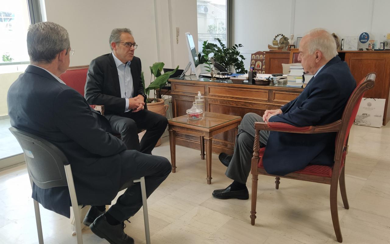 Δήμος Ηρακλείου: Συνάντηση Λαμπρινού με τον Πρέσβη της Σουηδίας | ekriti.gr