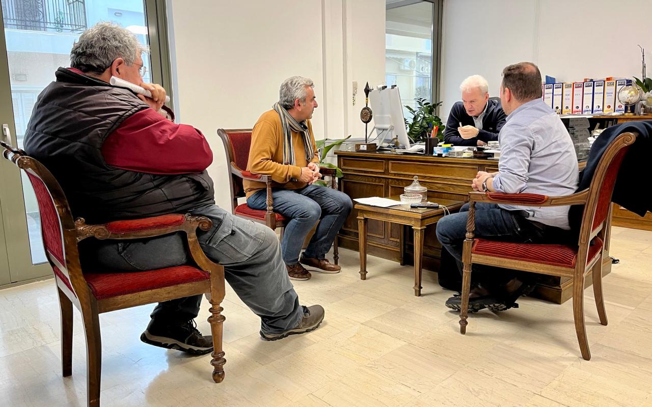 Το Παγκρήτιο Στάδιο στο επίκεντρο σύσκεψης με τον Δήμαρχο Αλέξη ...