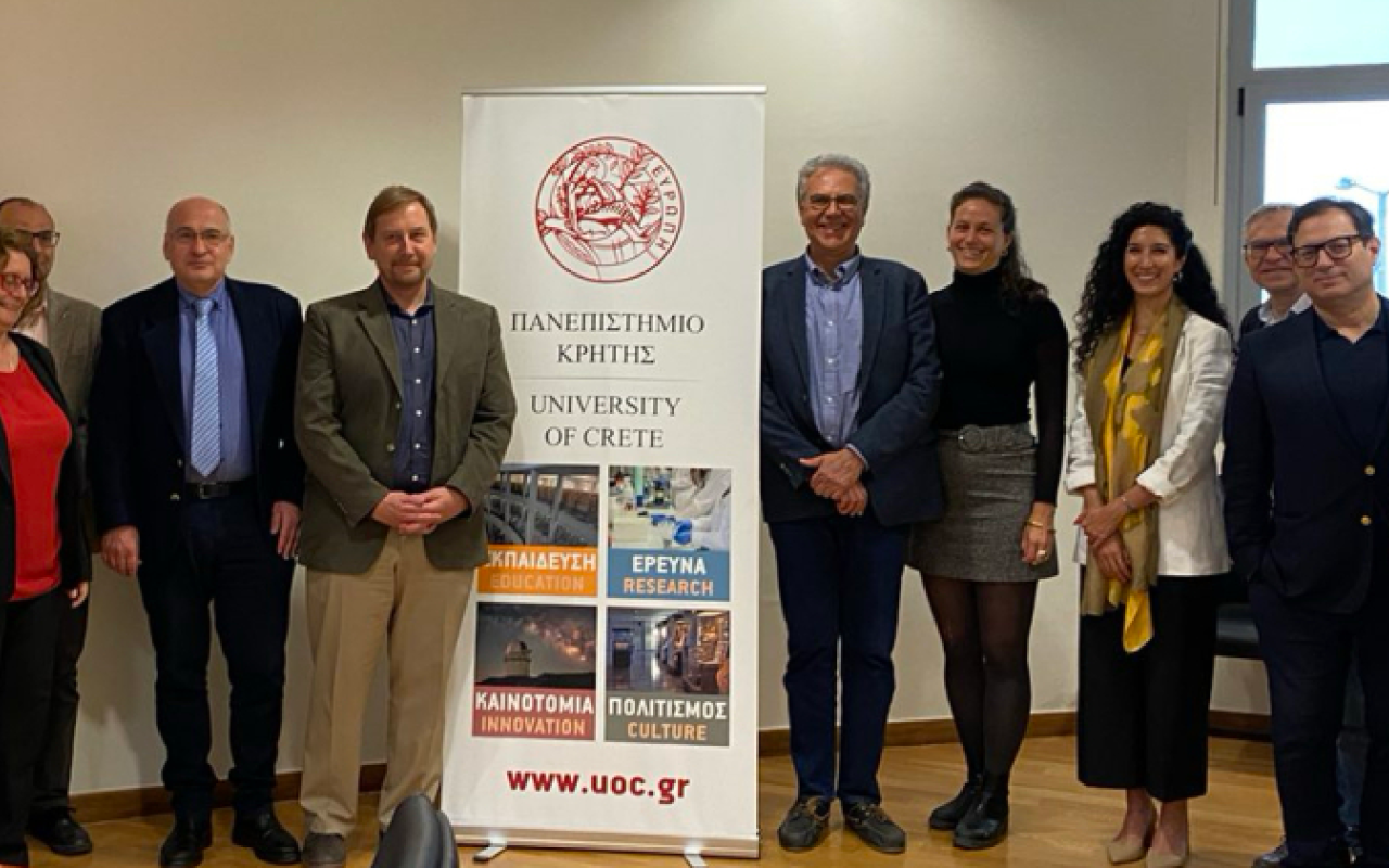 Πανεπιστήμιο Κρήτης: Επίσκεψη αντιπροσωπείας του Πανεπιστημίου ...